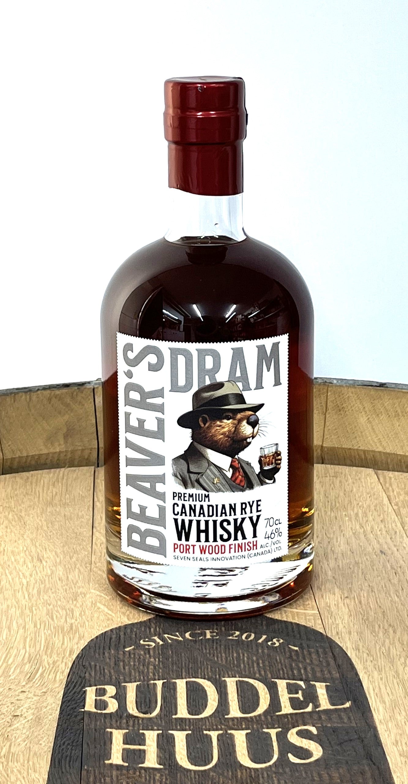 Beaver`s Dram Canadian Rye - Port Wood Finish – Buddelhuus Spirituosen ...