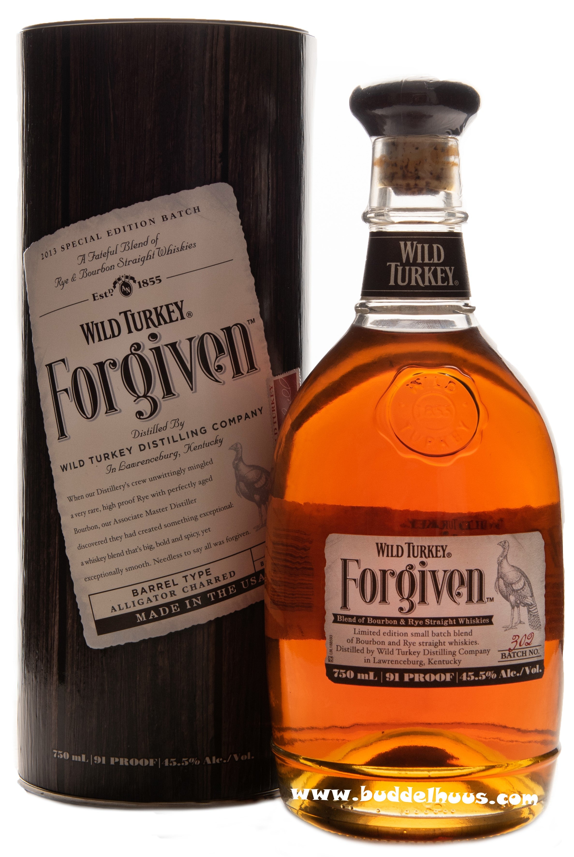 Wild Turkey Forgiven Batch 303 – Buddelhuus Spirituosen Onlineshop by ...