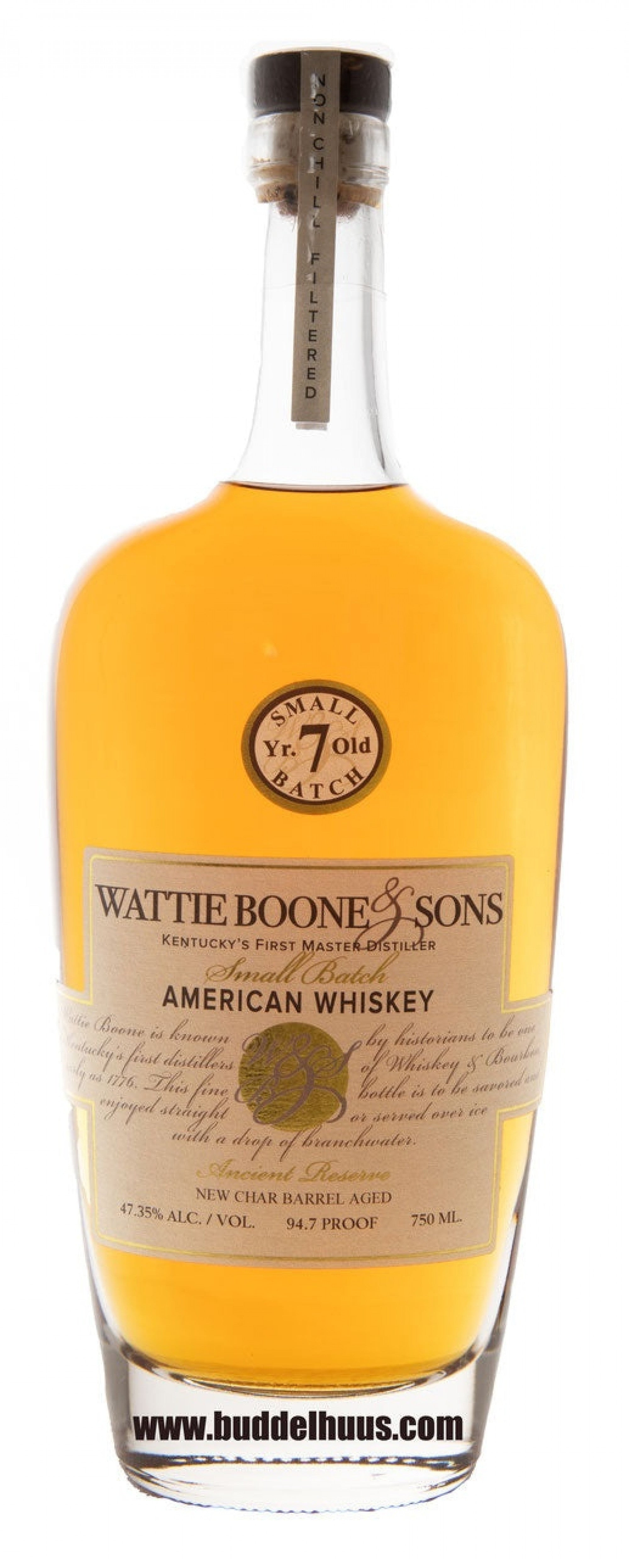 Wattie Boone 7 yo Small Batch – Buddelhuus Spirituosen Onlineshop